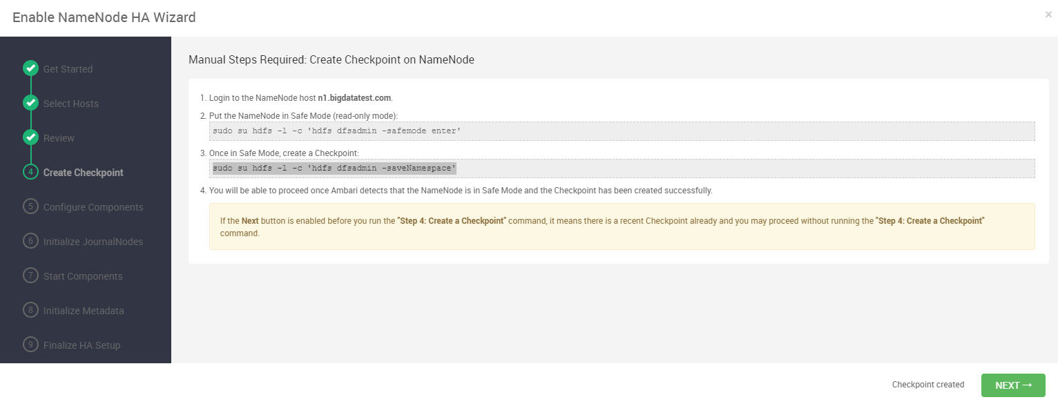 基于ambari-NameNode开启高可用（HA）_ambari开启namenode ha的流程-CSDN博客