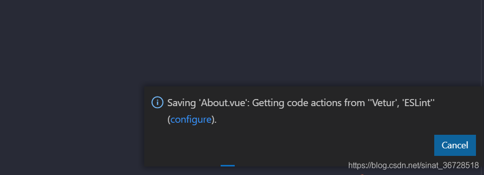 正在保存“xxx.vue”: Getting code actions from ‘‘Vetur‘‘-CSDN博客