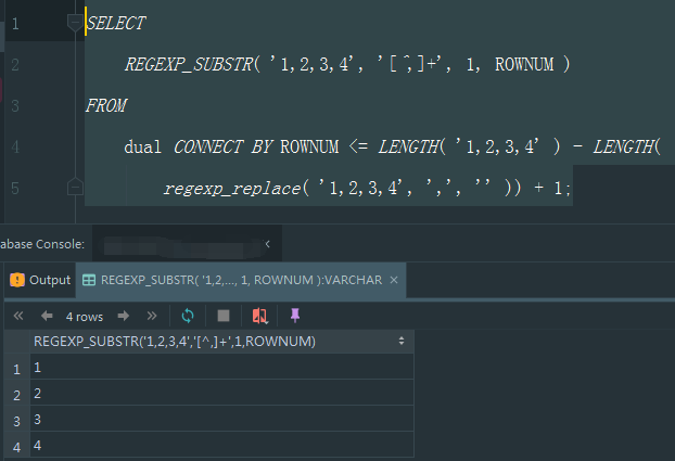 Oracle Sql将字符串以指定分隔符分隔多行输出oracle Substr指定分隔符 Csdn博客