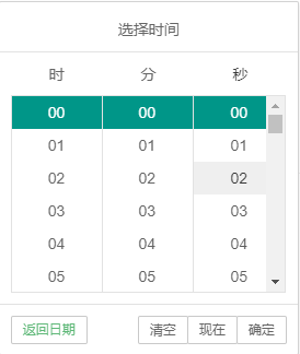 LayUI中laydate组件改装，只选时分秒_layui时间控件显示时分秒-CSDN博客