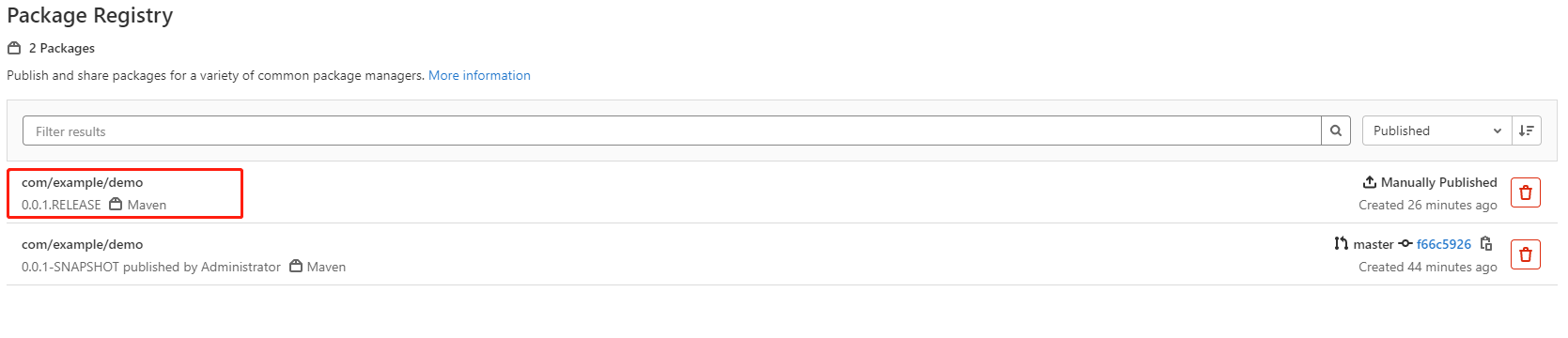 Gitlab Package Registry 使用-CSDN博客