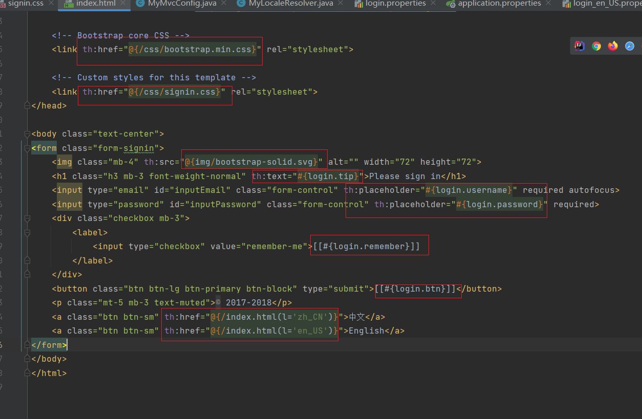 Springboot Thymeleaf 实现页面国际化 简述spring Boot整合thymeleaf进行国际化功能开发中的实现步骤。 Csdn博客