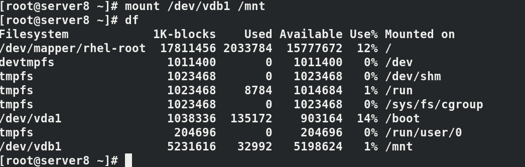 mount: special device /dev/vdb1 does not exist linux中磁盘引导部分被覆盖，无法找到--解决方案_linux挂载硬盘special ...