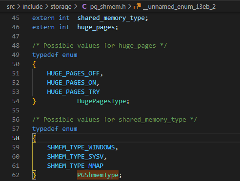PostgreSQL数据库共享内存——参数shared_memory_type和huge page支持_pgsql设置shared memory-CSDN博客