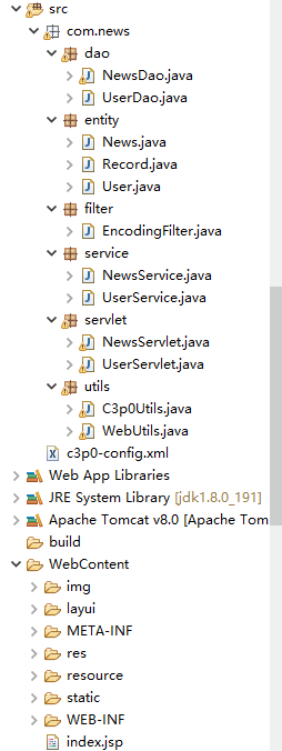 JavaWeb——新闻管理系统(Jsp+Servlet)_那条学长-CSDN博客