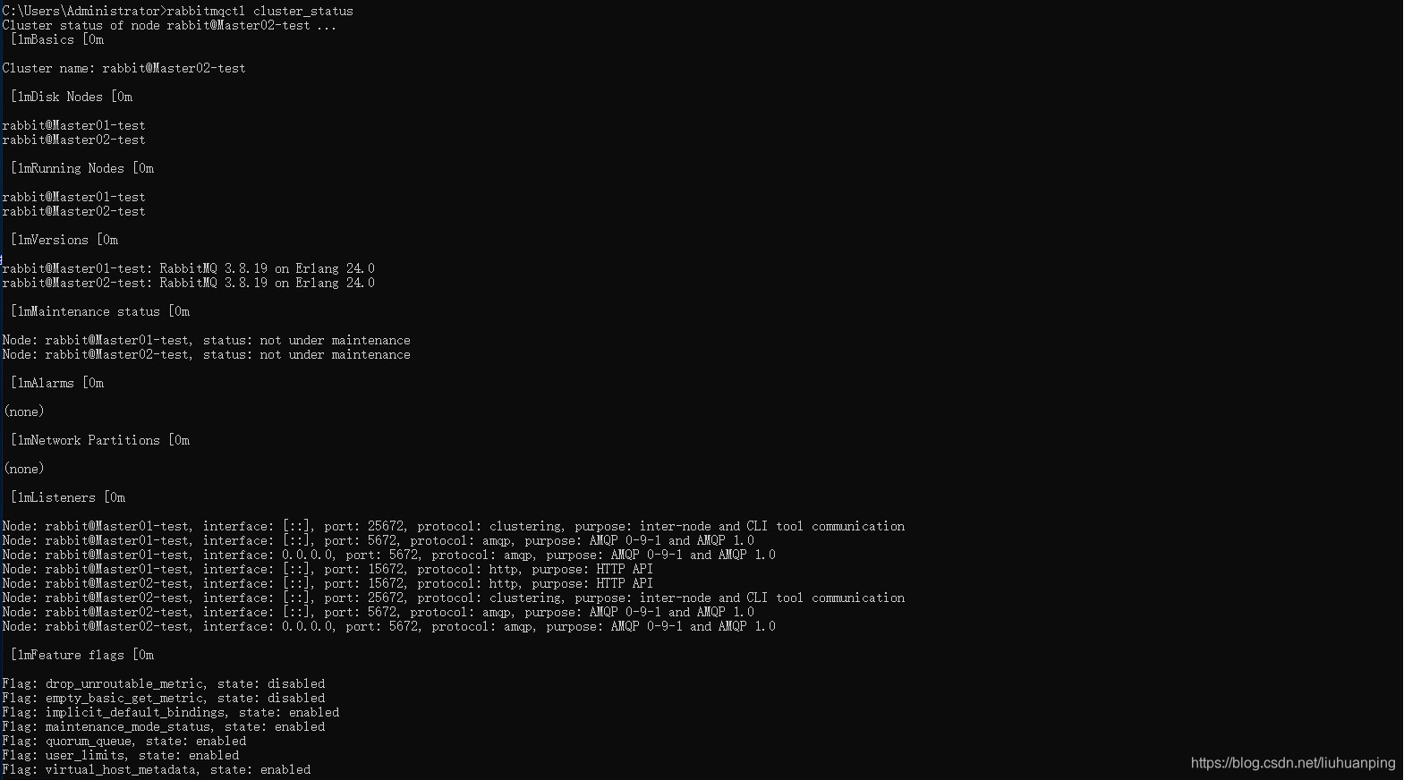 Windows 搭建 Rabbitmq 消息集群windowsserver2019安装rabbitmq Csdn博客