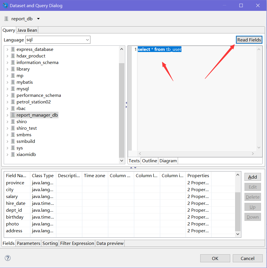 PDF报表操作04~~使用JasperReport制作动态报表(数据库交互)案例_jasperreports 动态列表-CSDN博客