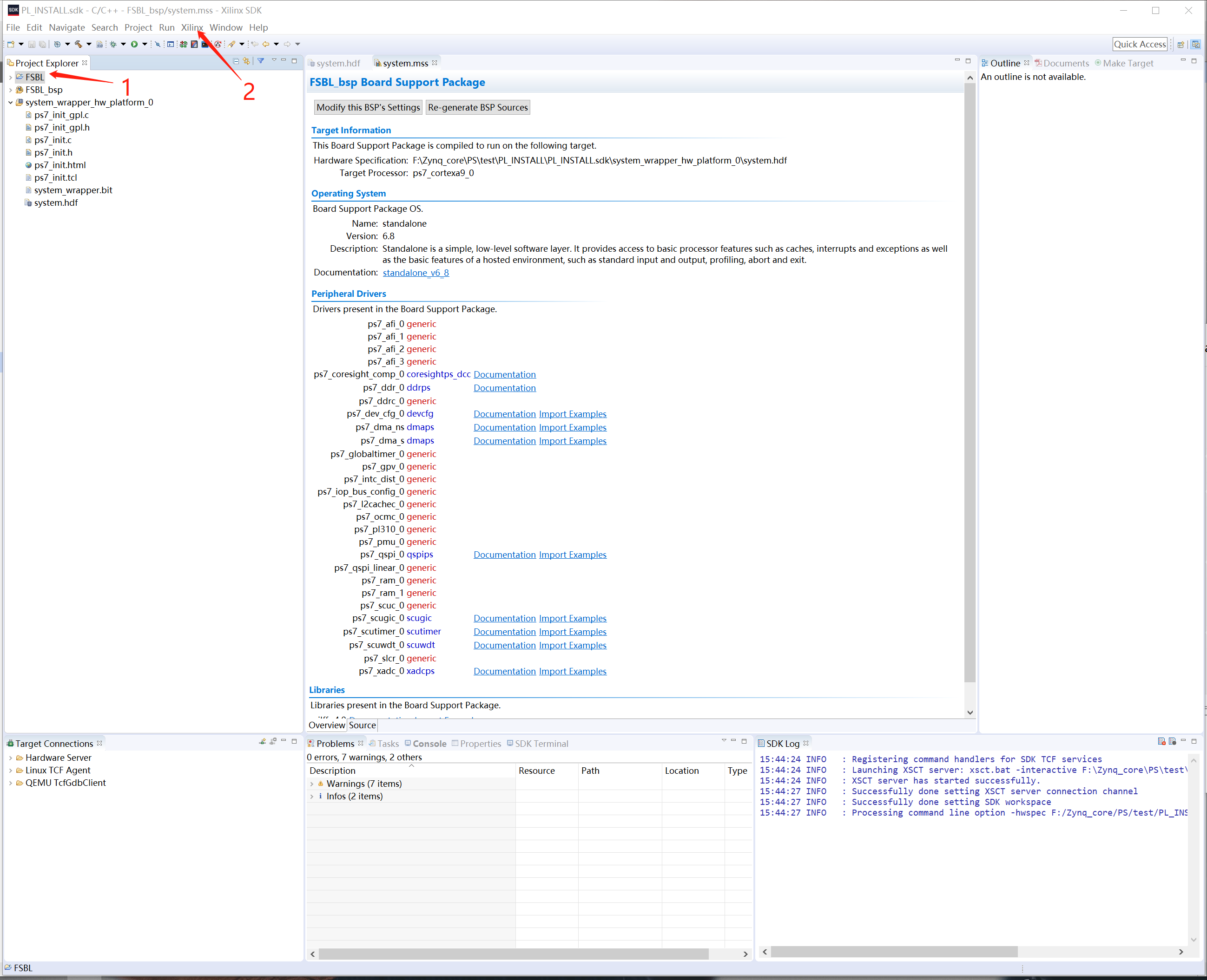 XILINX ZYNQ仅有PL端（FPGA）逻辑资源的程序固化 / 烧录_zynq不用ps端怎么烧录-CSDN博客
