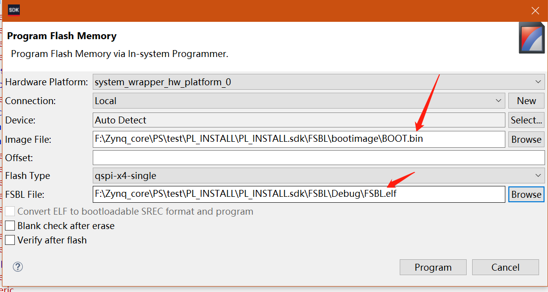 XILINX ZYNQ仅有PL端（FPGA）逻辑资源的程序固化 / 烧录_zynq不用ps端怎么烧录-CSDN博客