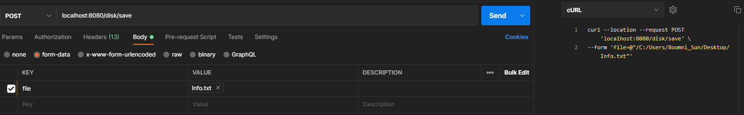 SpringBoot - Processing of multipart/form-data request failed. Unexpected EOF read on the socket ...