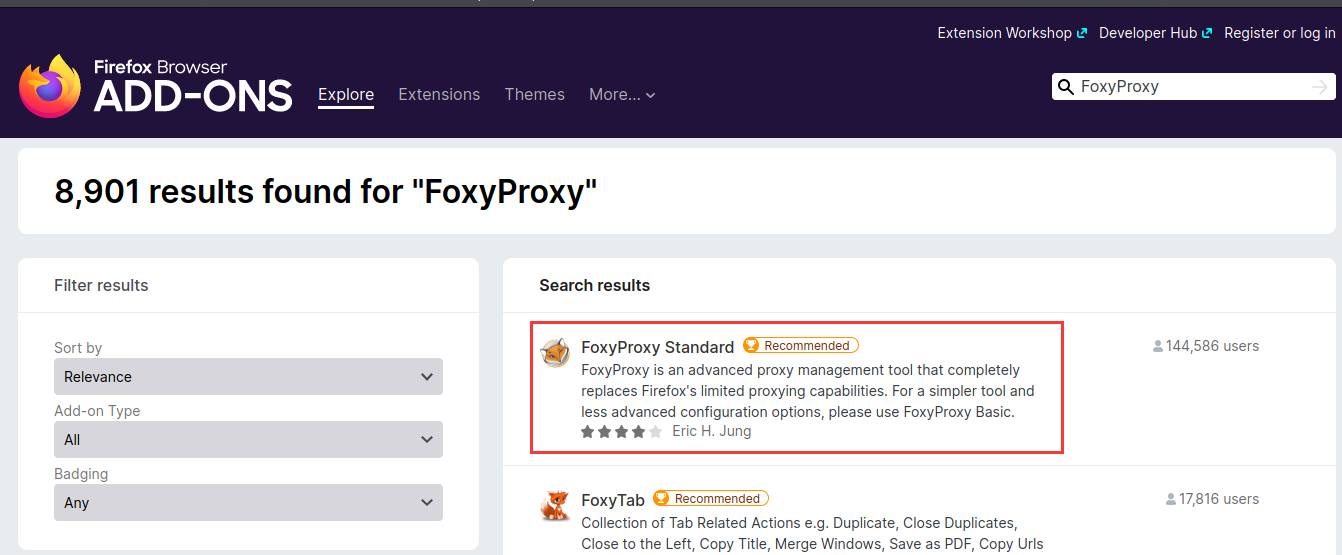 FoxyProxy使用教程_foxyproxy怎么用-CSDN博客