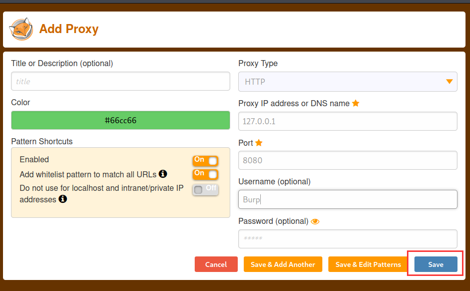 FoxyProxy使用教程_foxyproxy怎么用-CSDN博客