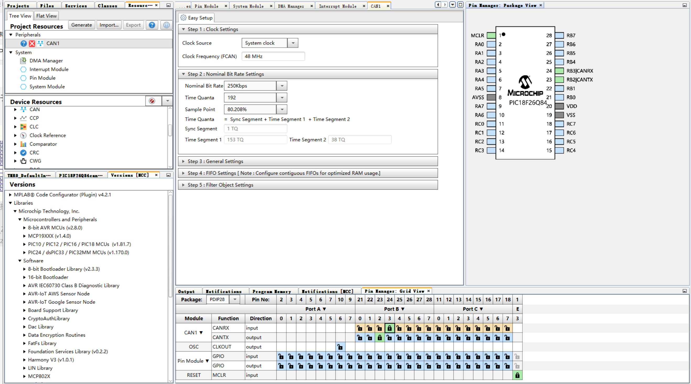 PIC18 CAN总线_pic18f26q84-CSDN博客