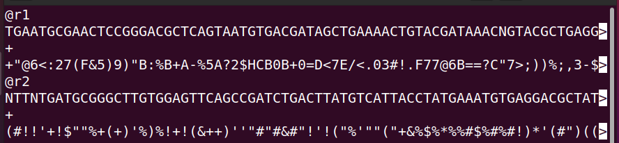 生信学习——fasta和fastq格式文件的shell小练习（附详细答案解读）_xshell分析用fastq还是fasta-CSDN博客