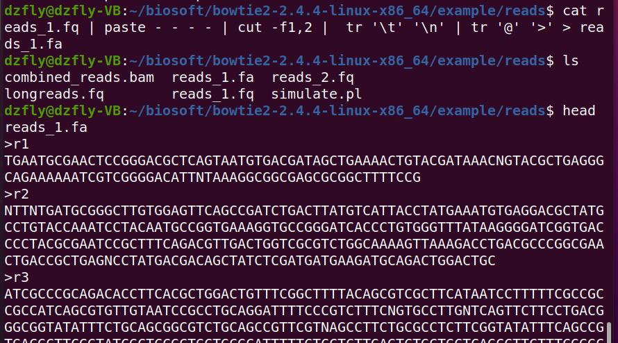 生信学习——fasta和fastq格式文件的shell小练习（附详细答案解读）_xshell分析用fastq还是fasta-CSDN博客