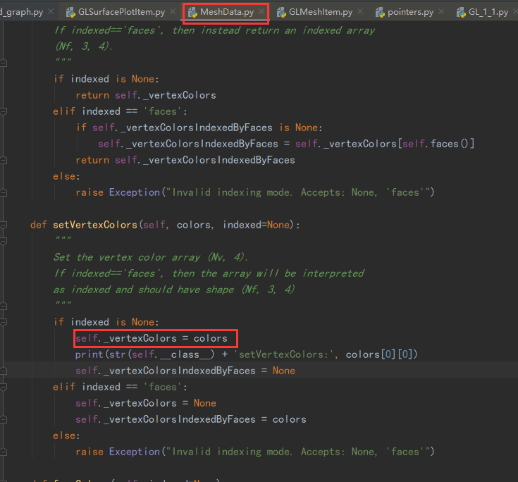 pyqtgraph:GLSurfacePlotItem如何在三维地形表面自定义颜色分布（读取图片给三维平面分区域着色）_给三维地形着色-CSDN博客