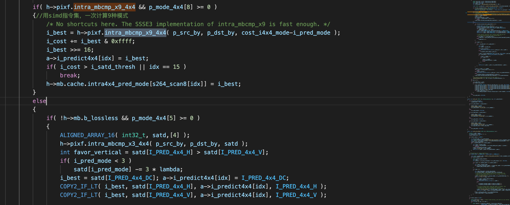 x264源码分析-b_cpu_independent_satd simd-CSDN博客