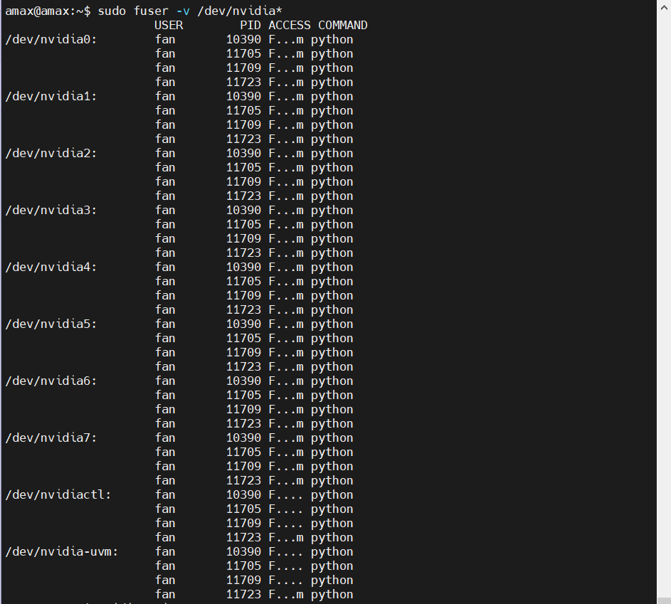 解决Linux Nvidia并行任务强行终止后kill不死进程_nvidia-smi kill-CSDN博客