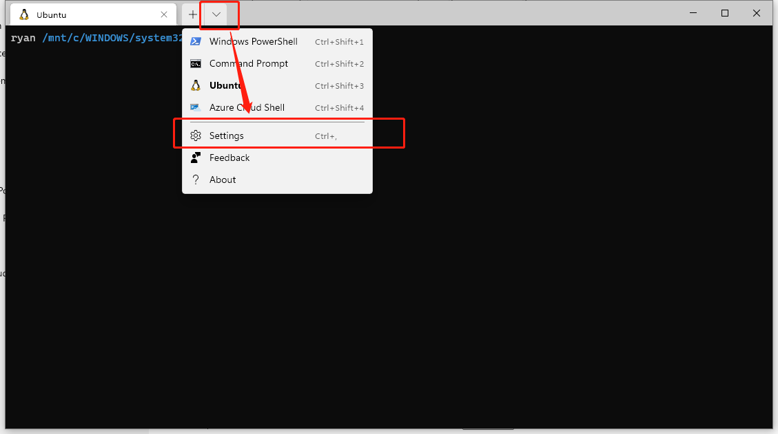 [WSL]Windows Terminal快捷键修改_wsl2 修改tab-CSDN博客