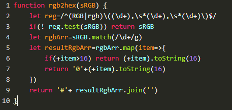 JavaScript,将rgb颜色字符串转化为16进制_js rgb转16进制-CSDN博客