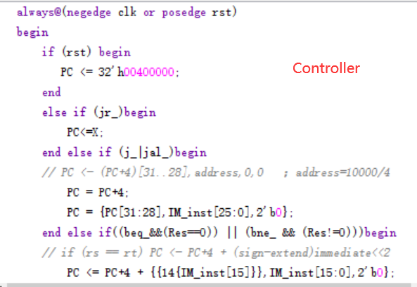 计组课设：单周期31条MIPS指令CPU设计（含代码）_31条指令单周期cpu设计-CSDN博客