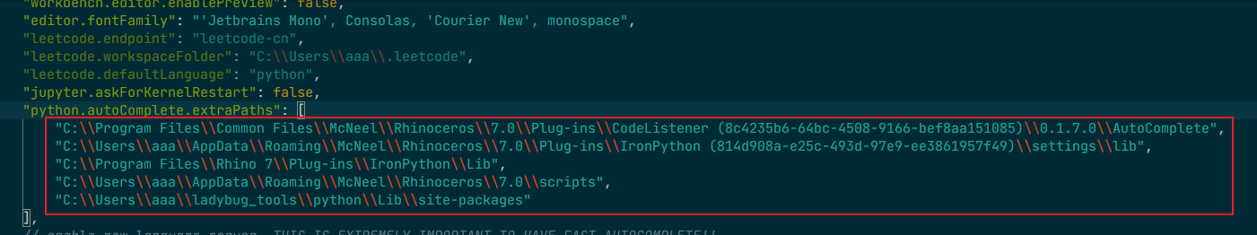 将VScode与RhinoPython进行联动，更优雅地写代码！_codelistener-CSDN博客