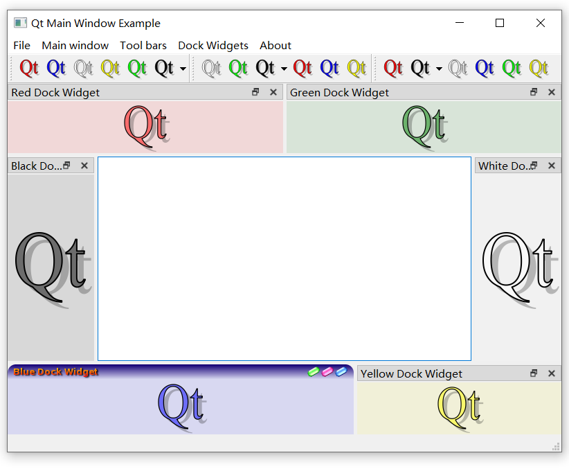 Qt Widgets 之 QDockWidget（停靠窗口）_qmainwindow setcorner_Oo安暖oOo的博客-CSDN博客