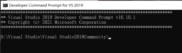 利用VS开发人员命令提示工具查看对象模型_vs开发人员提示工具如何跳转到其他的盘-CSDN博客