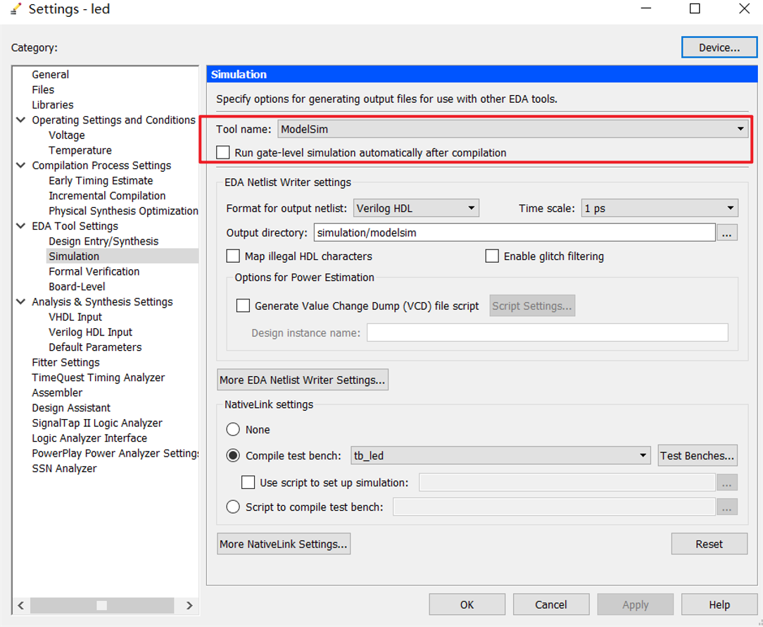 关于FPGA软件quartus仿真出现cannot launch the modelsim software问题的解决-CSDN博客