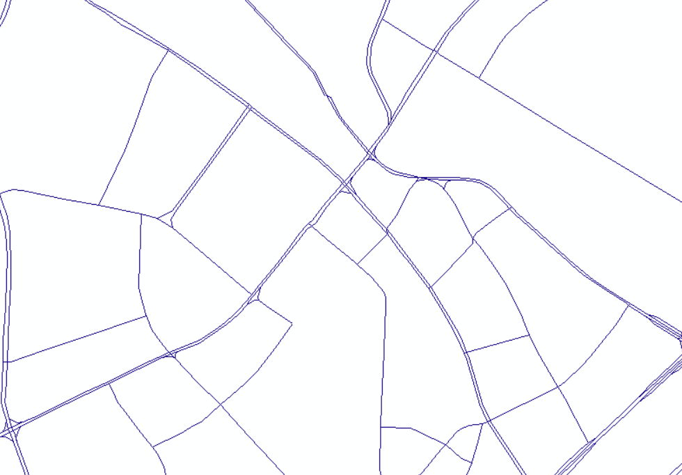 OSM道路双线（多线）转单线_arcgis多线转单线-CSDN博客