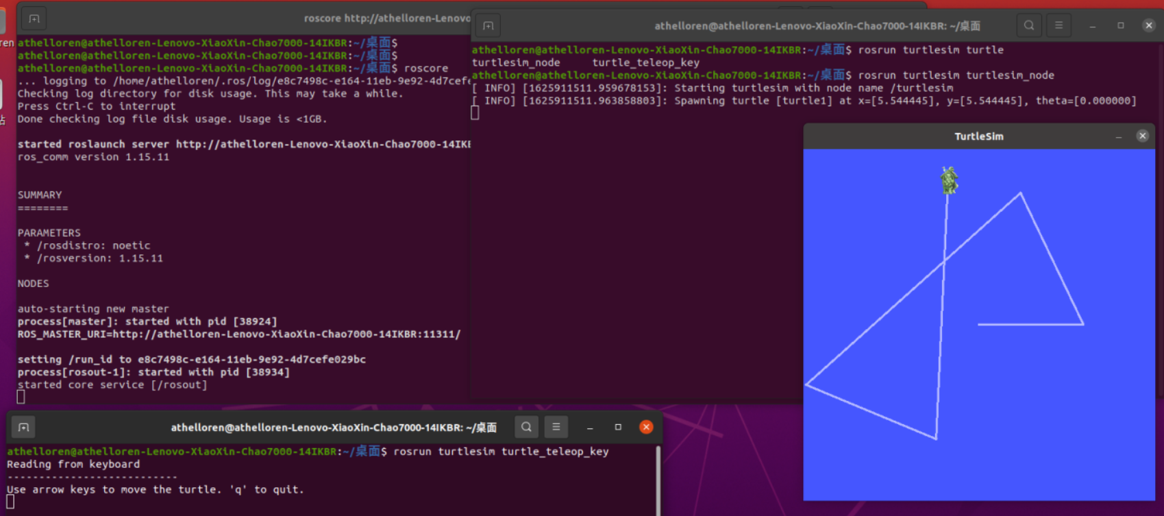 ROS Noetic入门笔记（一）在ubuntu20.04中安装ROS Noetic并简单测试_noetic daxiao-CSDN博客
