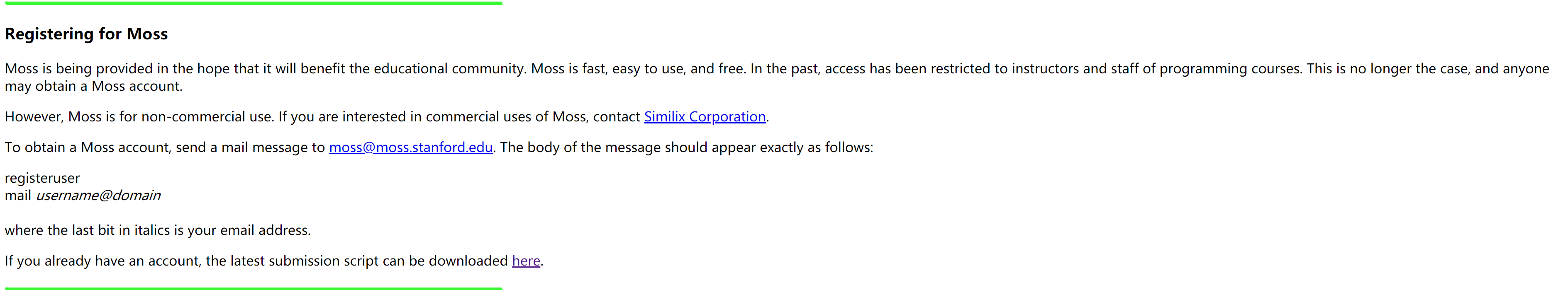 白嫖 Moss 斯坦福文件查重_moss查重-CSDN博客