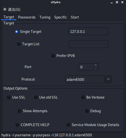 Kali-工具-xhydra(协议爆破)篇-CSDN博客