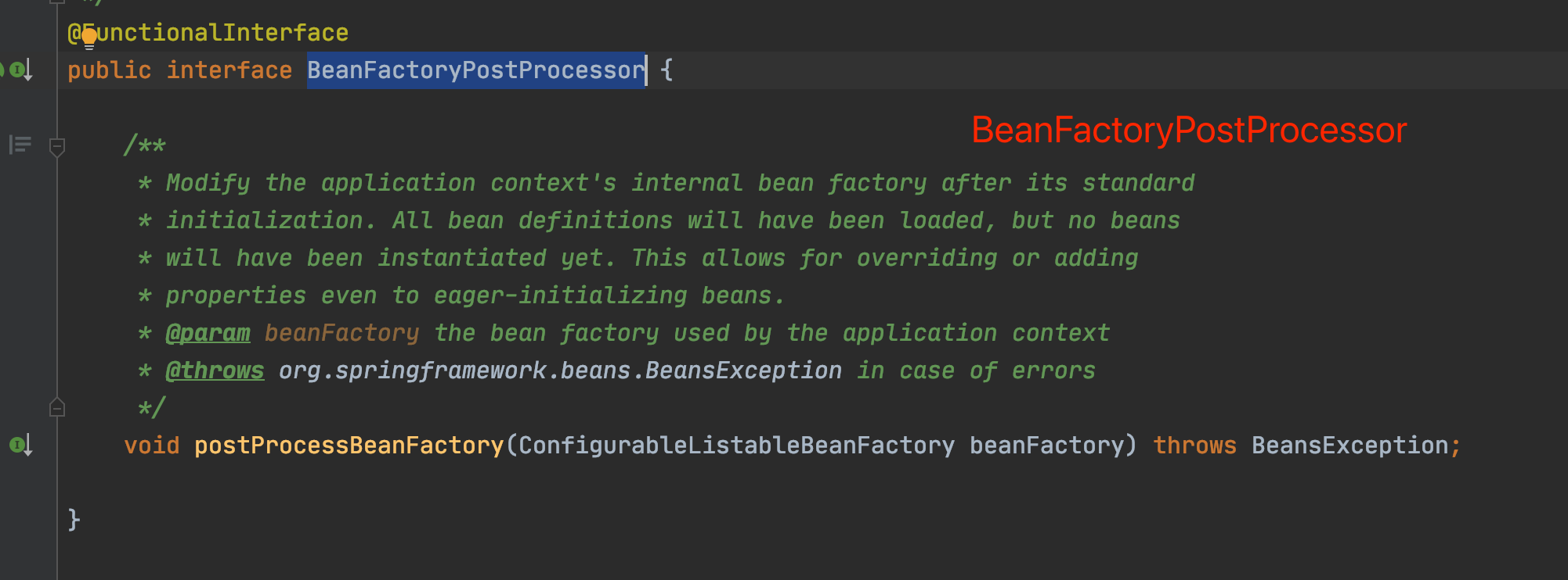 Spring——BeanFactory的后置处理器_spring beanfactory后置处理器的顺序-CSDN博客