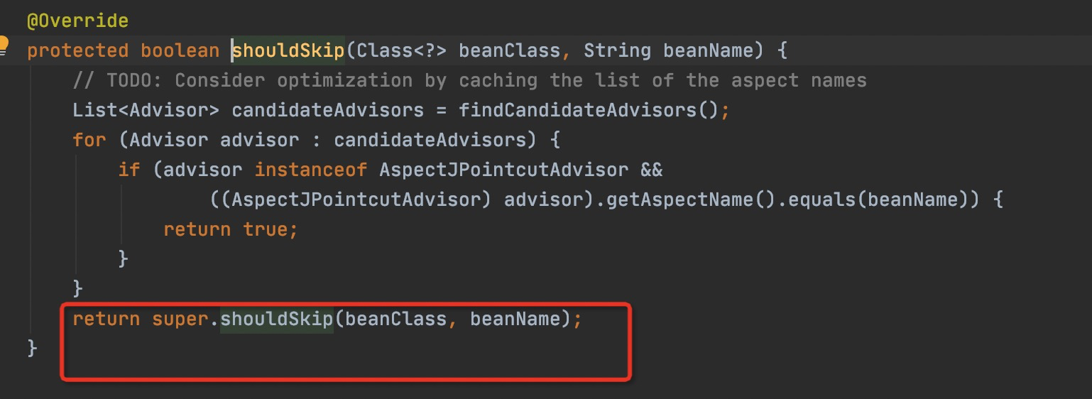 Create a AOP proxy --- Spring Source Code From Getting Started (21) - Programmer Sought
