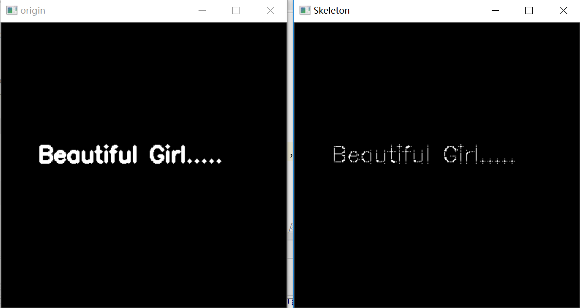 Python，OpenCV骨架化图像并显示（skeletonize）_opencv 骨架化-CSDN博客