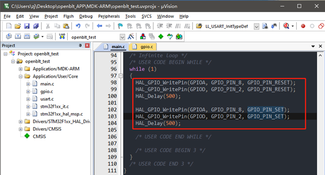 STM32F103RCT6使用CubeMX移植一个BootLoader openBLT_openblt移植-CSDN博客