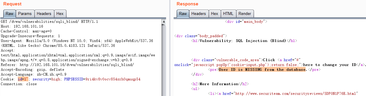 DVWA通关--SQL盲注(SQL Injection(Blind))_dvwa的sql injection (blind)通关-CSDN博客