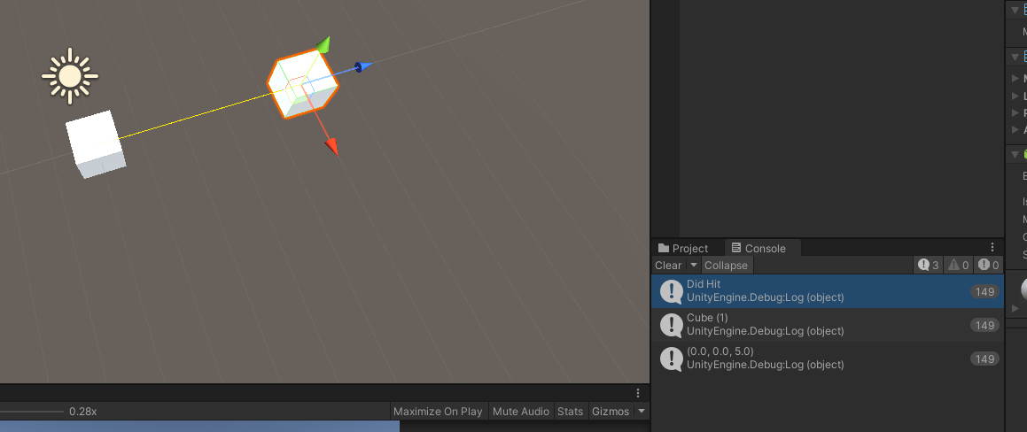 【Unity3D日常开发】从物体当前方发射一条射线，并返回射线检测到的物体信息_unity 向前发射线-CSDN博客