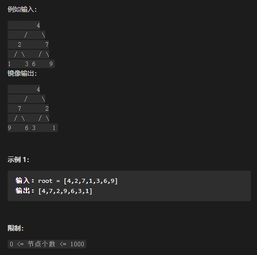 Leetcode —— 剑指 Offer 27 二叉树的镜像（java）leetcode 剑指offer27java Csdn博客 