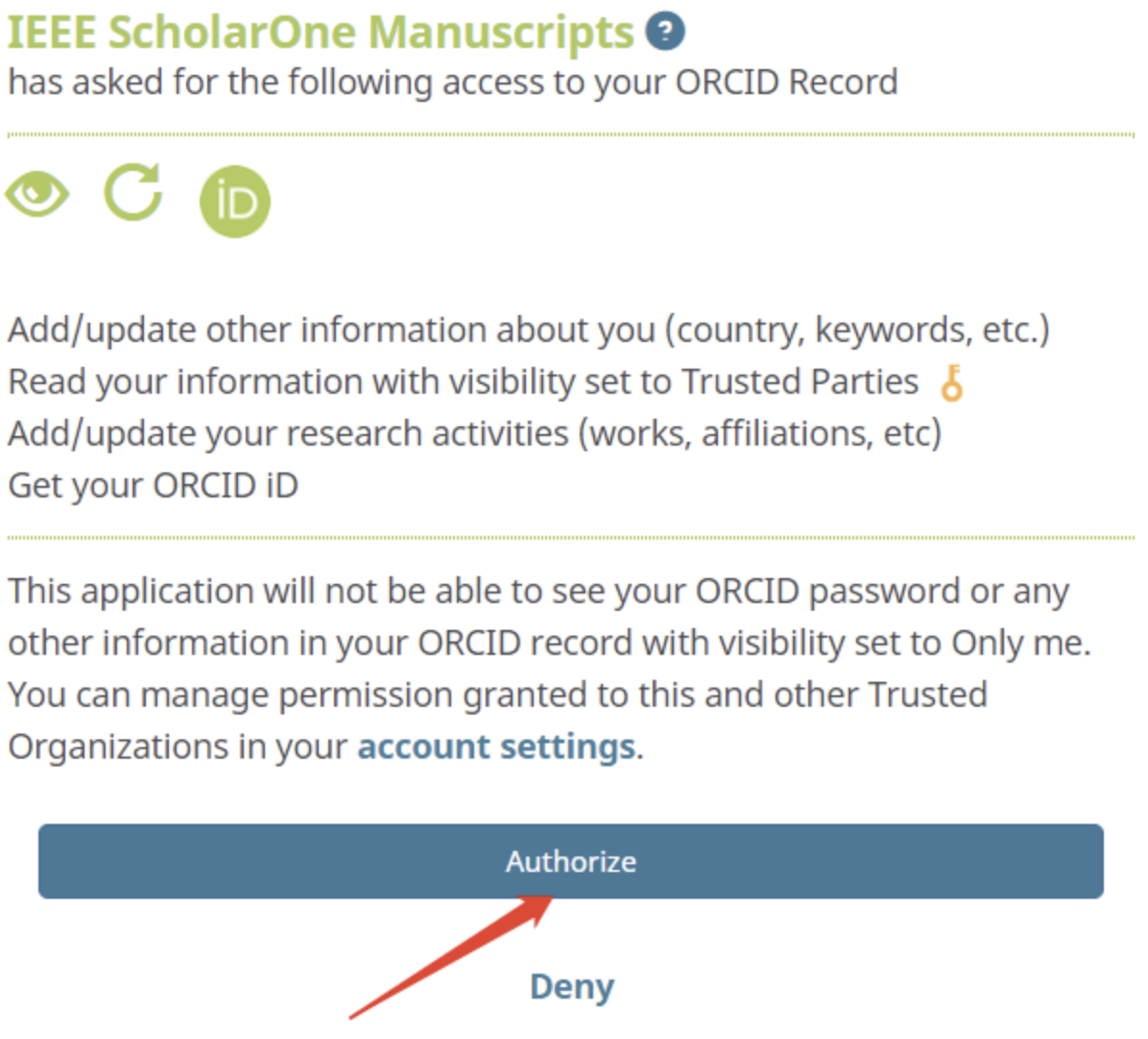 IEEE ACCESS账户与ORCID账户关联_associate your existing orcid id_许多天的rua的博客-CSDN博客