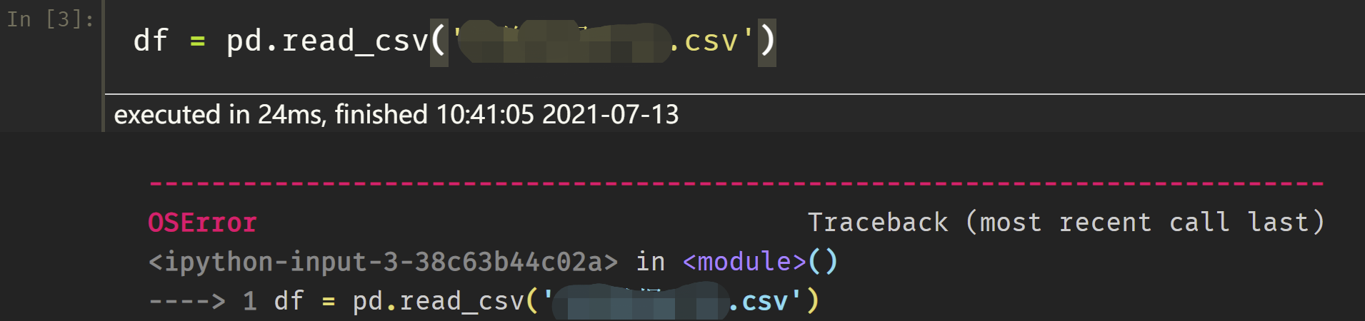 一步搞定csv文件读取错误问题_error capturing csv header-CSDN博客
