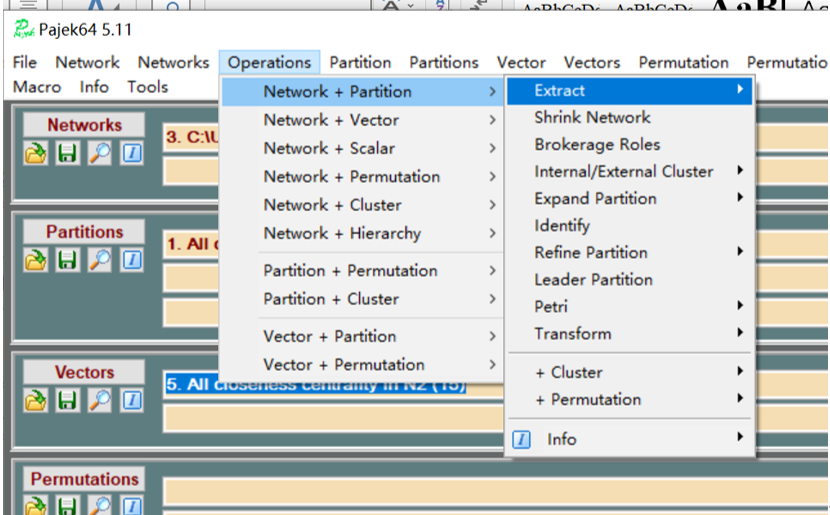 社交网络分析SNA——Pajek使用教程（网络描述统计+中心性及子群分析）-CSDN博客