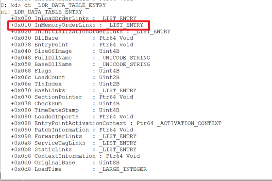 [内核编程]枚举进程空间内所有模块_ininitializationordermodulelist-CSDN博客