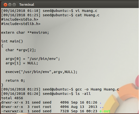 软件安全实验——lab1（环境变量和SetUID、LD_PRELOAD动态库加载劫持）_系统安全lab1-CSDN博客