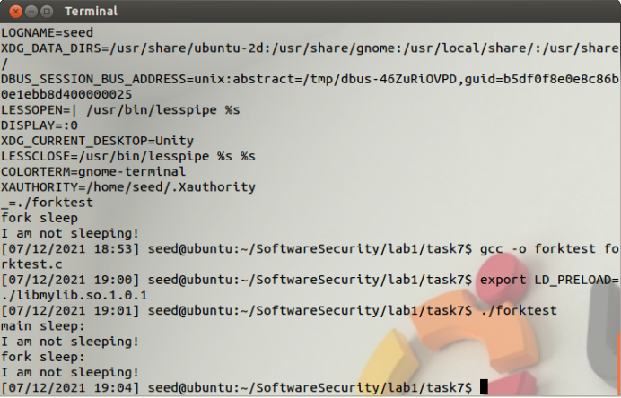 软件安全实验——lab1（环境变量和SetUID、LD_PRELOAD动态库加载劫持）_系统安全lab1-CSDN博客