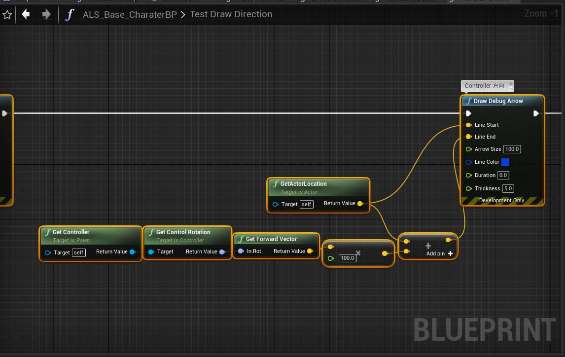 [UE4] 第三人称Actor,Velocity,Controller方向-＞绘制-蓝图_ue4第三人称动画蓝图direction-CSDN博客