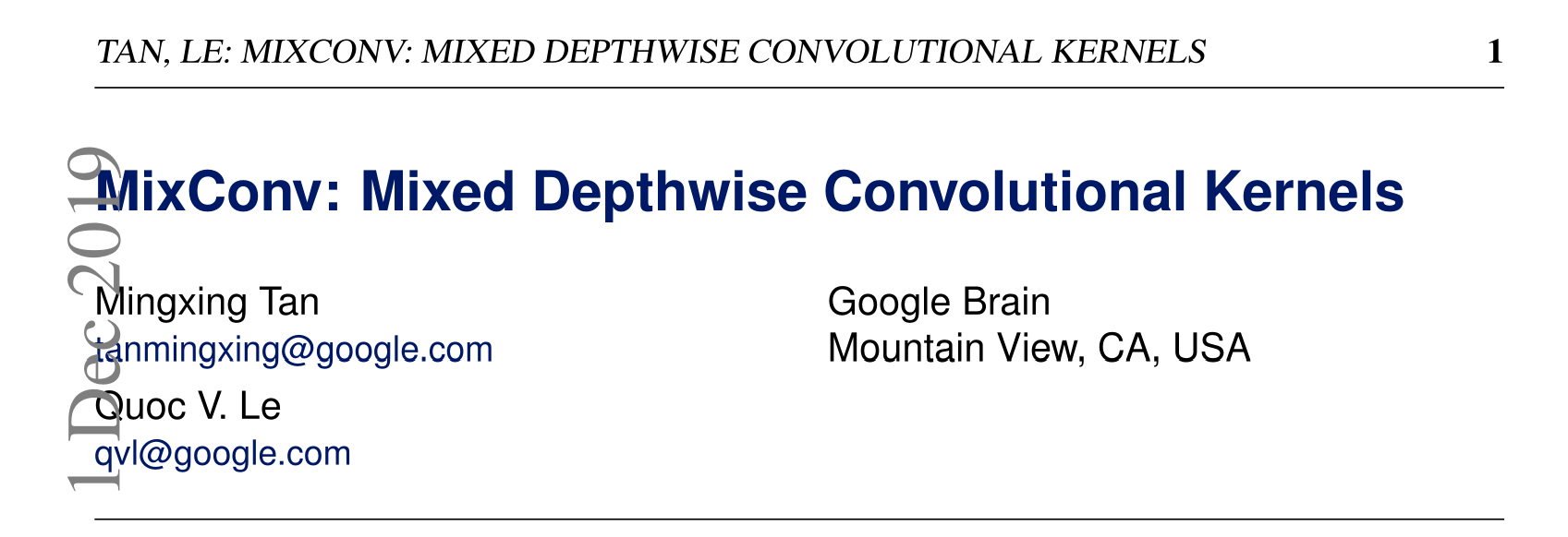 【论文复现】MixConv（2019）-CSDN博客