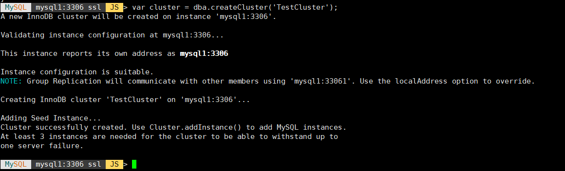 使用mysqlsh搭建mysql8.0集群，并使用mysql-ruter实现负载均衡_shell配置mysql8.0-CSDN博客