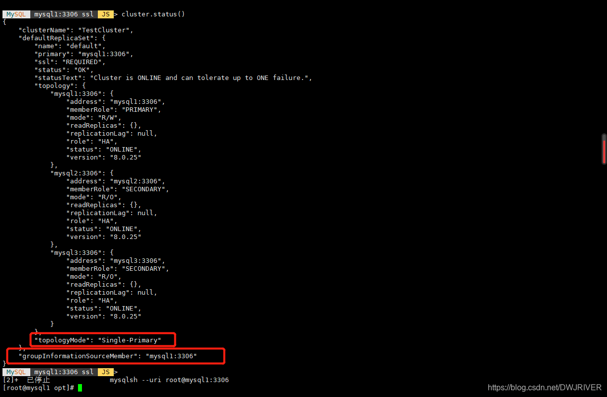 使用mysqlsh搭建mysql80集群,并使用mysql Ruter实现负载均衡shell配置mysql80 Csdn博客 3321